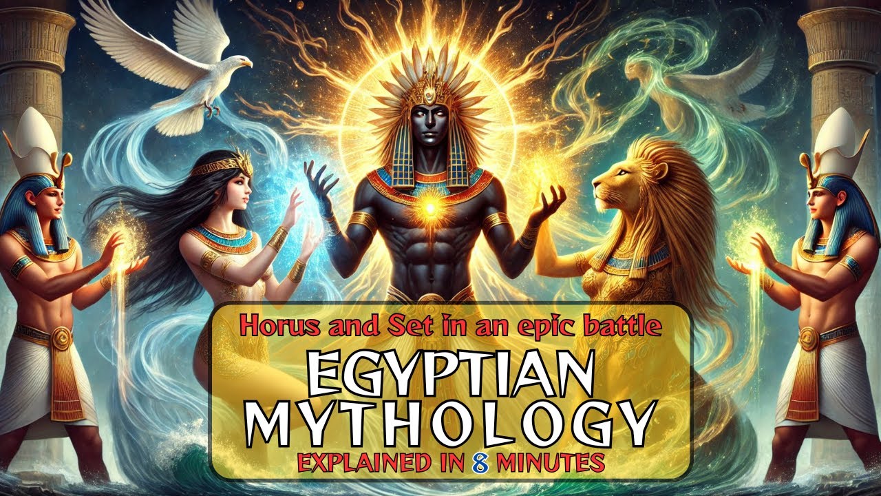 EGYPTIAN MYTHLOGY EXPLAINED IN 8 MINUTES | Ancient Egyptian Gods - YouTube