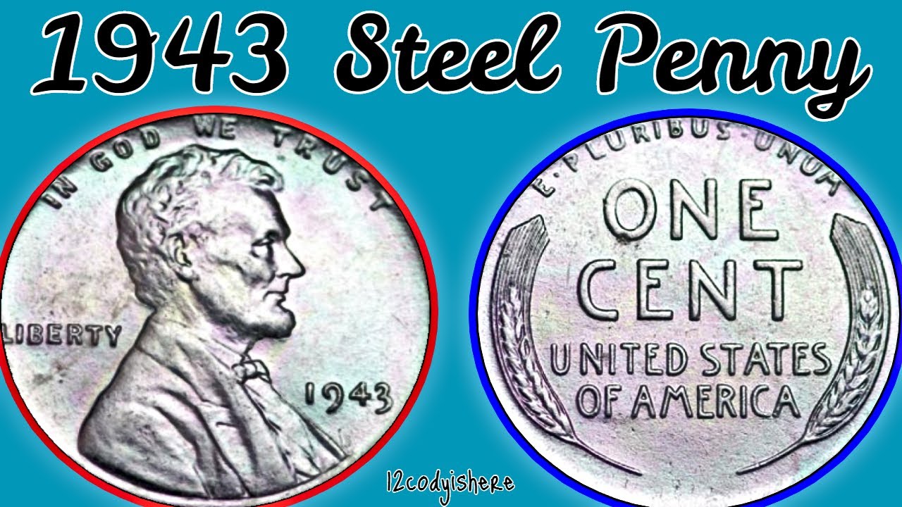1943 STEEL PENNY Coin Facts! - YouTube
