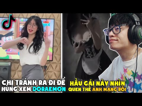 HÙNG AKIRA XEM TIK TOK VN CHỊ TRÁNH RA ĐỂ HÙNG XEM DORAEMON VÀ HẦU GÁI NÀY XINH NHƯNG NHÌN QUEN QUÁ
