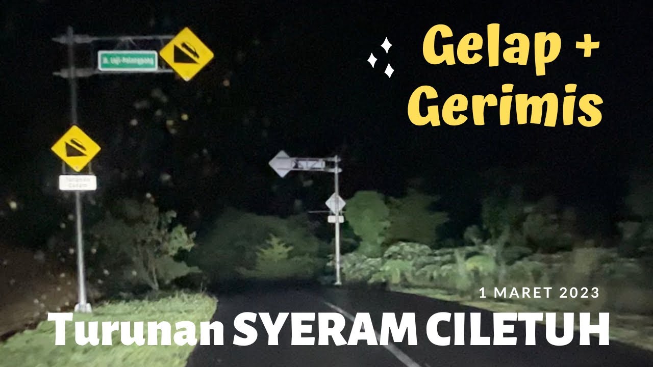 Jalur Menuju Geopark Ciletuh: Turunan Curam, Gelap, Sepiiii!!! - YouTube