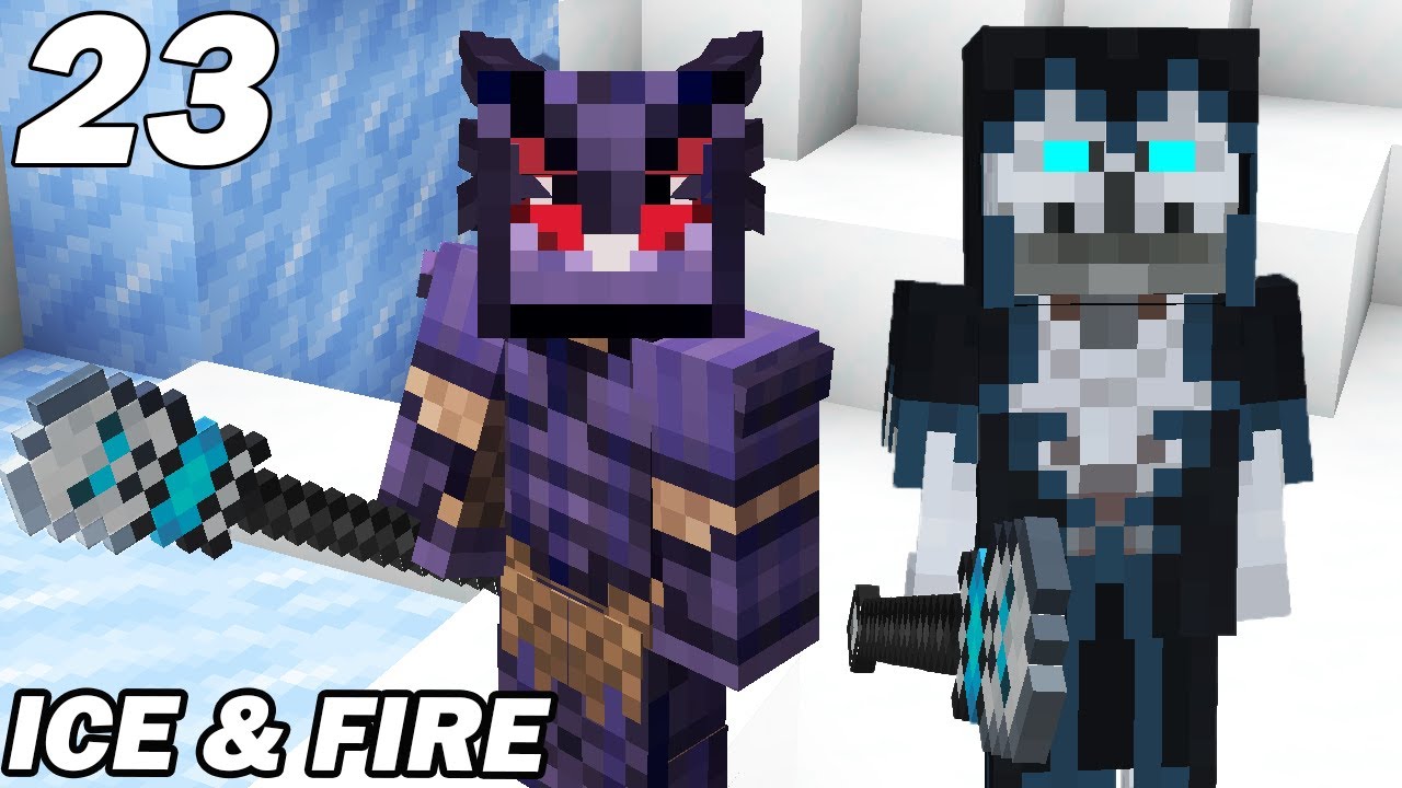 Le combat contre le boss Liche ! Minecraft Ice & Fire EP23 - YouTube