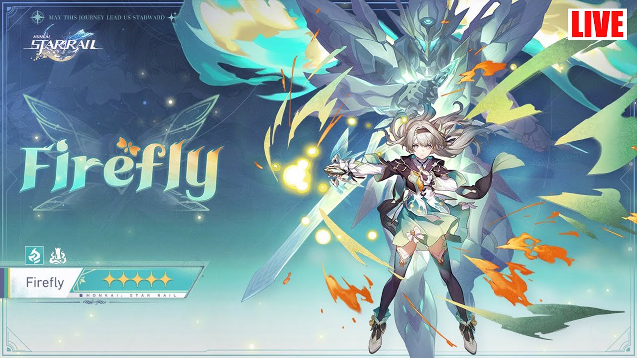 GACHA FIREFLY DAN NYOBAIN END GAME BARU - Honkai Star Rail - YouTube