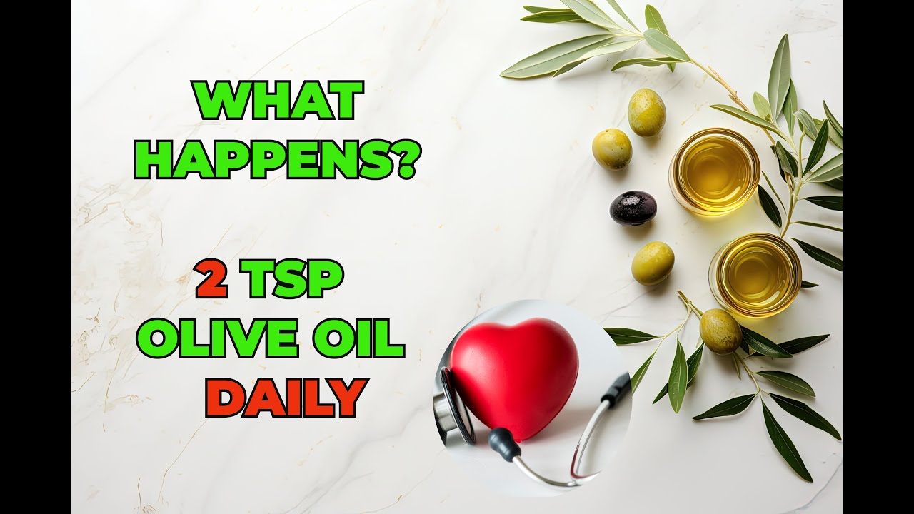 2 Tsp daily olive oil can change your life. - YouTube