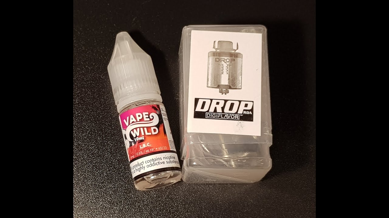 Digiflavor Drop RDA (Clone?) Unboxing - YouTube