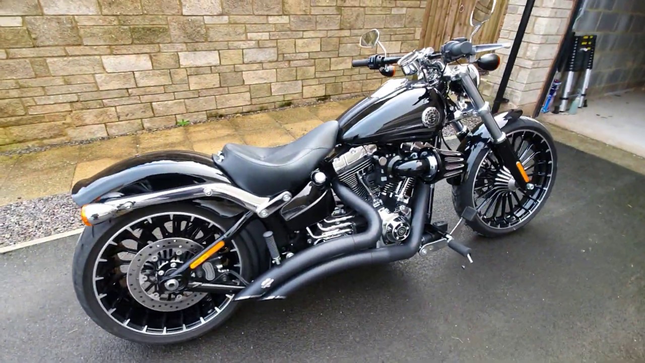 2017 Harley Davidson FXSB Breakout 1690 Full Video View - YouTube