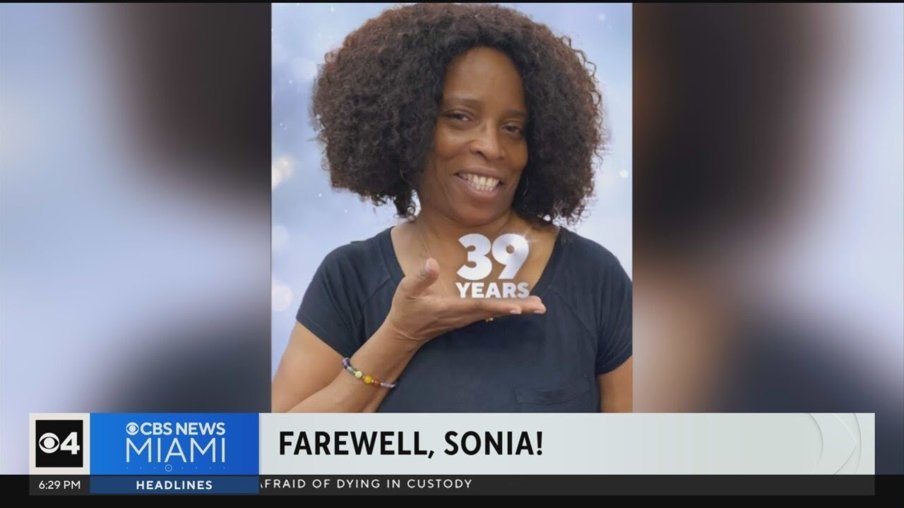 Long-time human resources manager says goodbye to CBS News Miami - YouTube