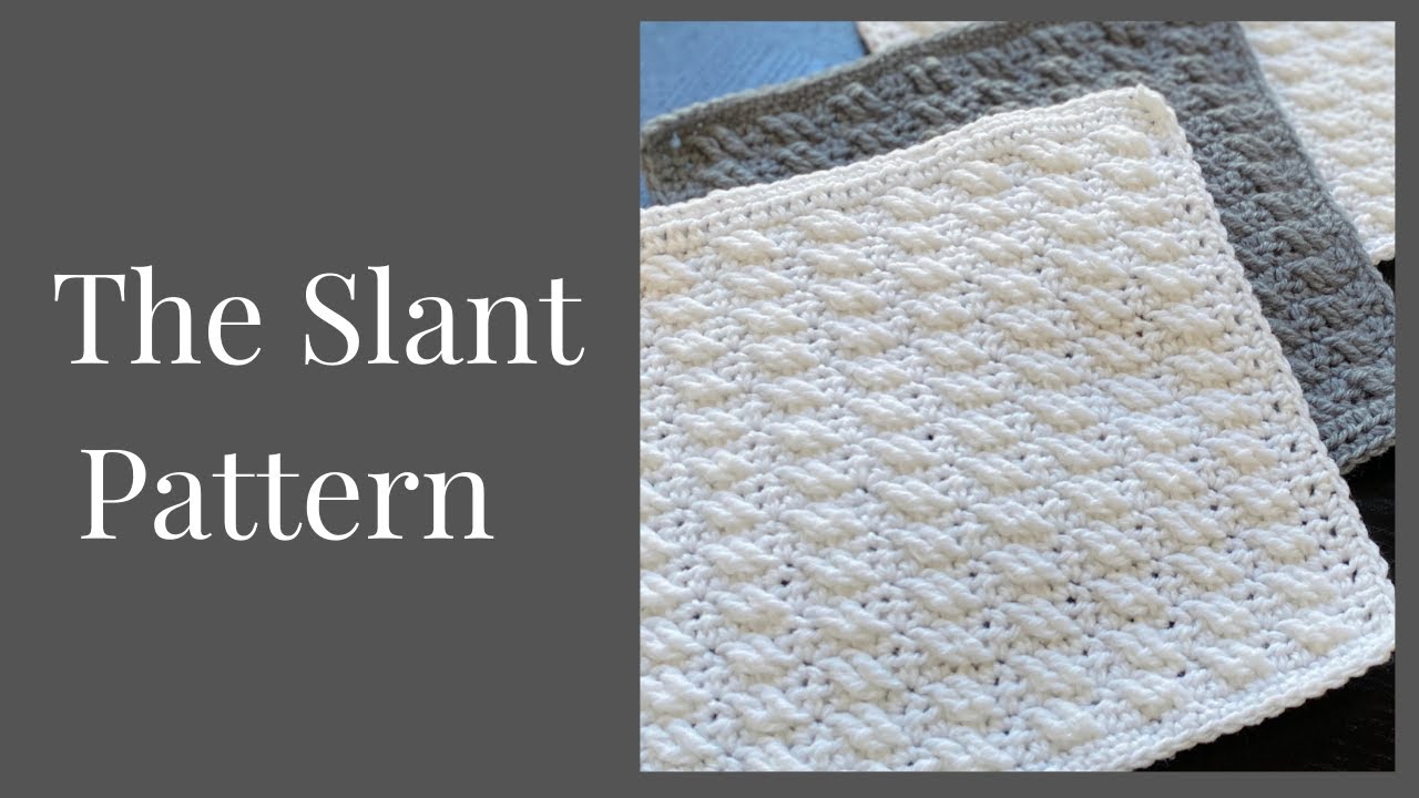 Let's Mingle CAL | Week 5 | The Slant Pattern - YouTube