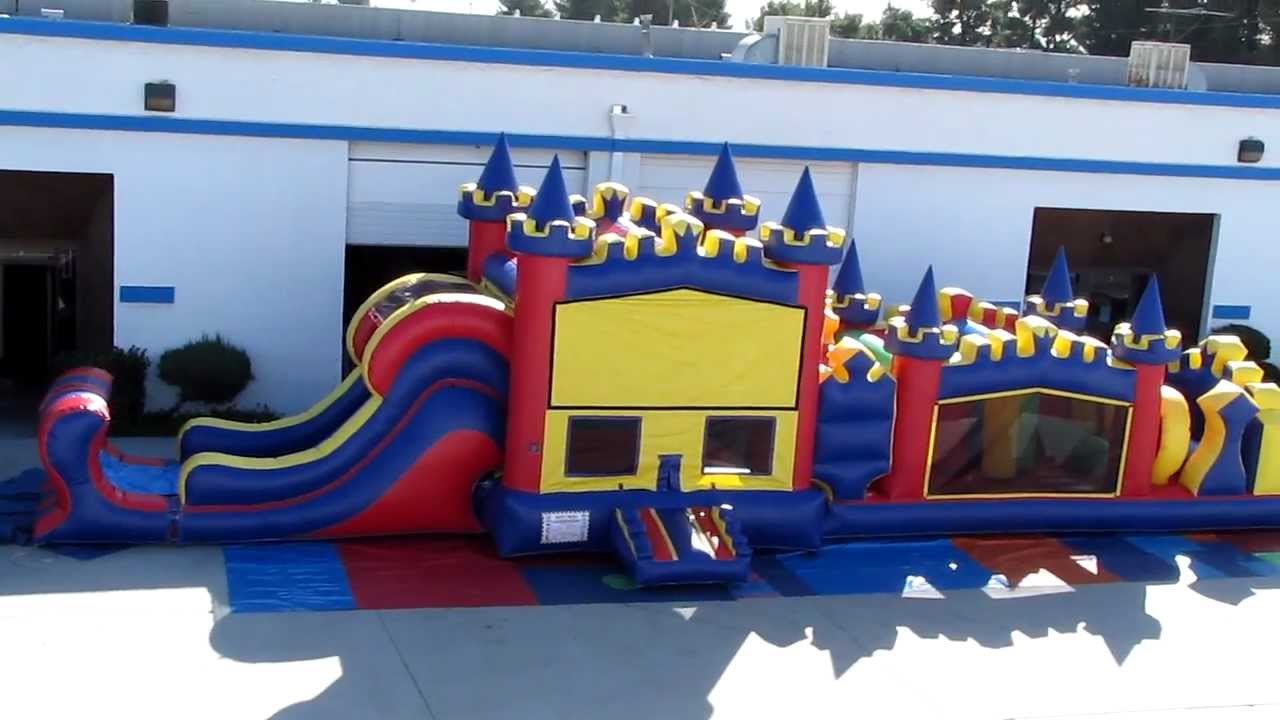 Unique Jumpers - Medieval Combo: Bounce House, Inflatable Water / Dry ...