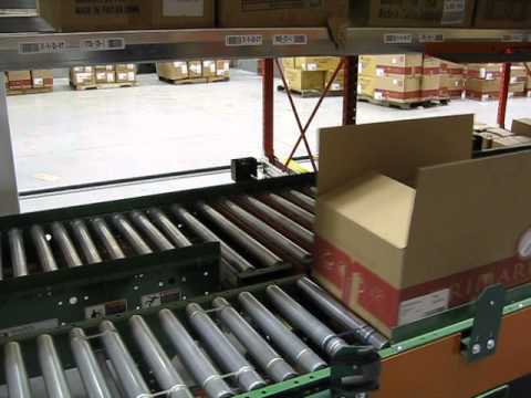 right angle conveyor transfer- WECON - YouTube