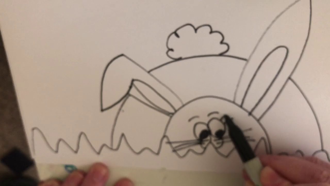 Bunny direct draw - YouTube