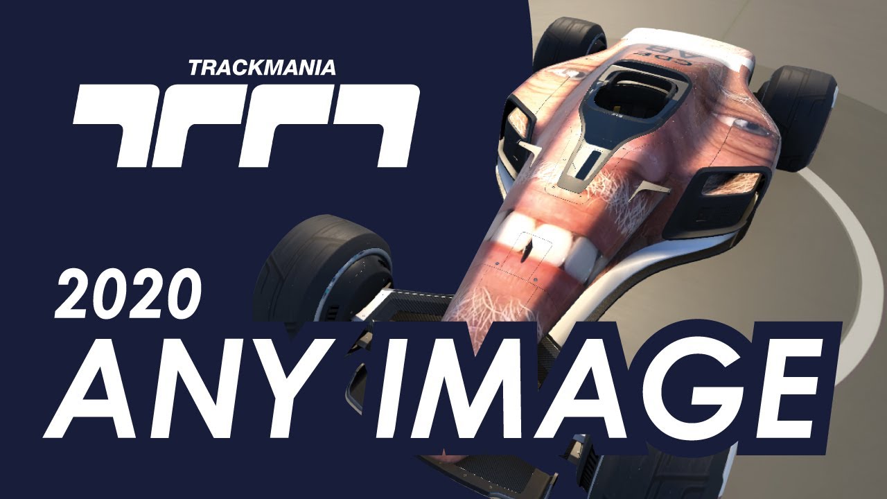 How To Put A Custom Image On Your Car | New Trackmania PC - YouTube