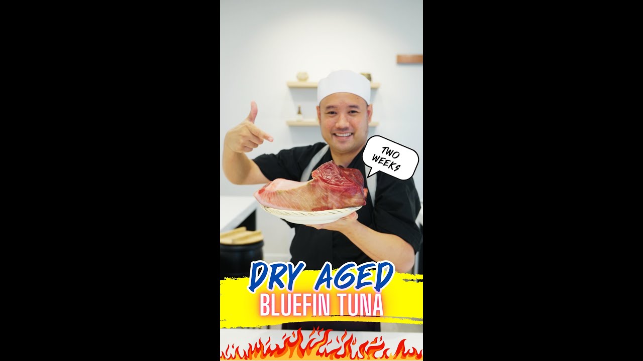 ดรายเอจบลูฟินทูน่า 2 สัปดาห์ 2 Weeks Dry Aged Bluefin Tuna Hara Block ...
