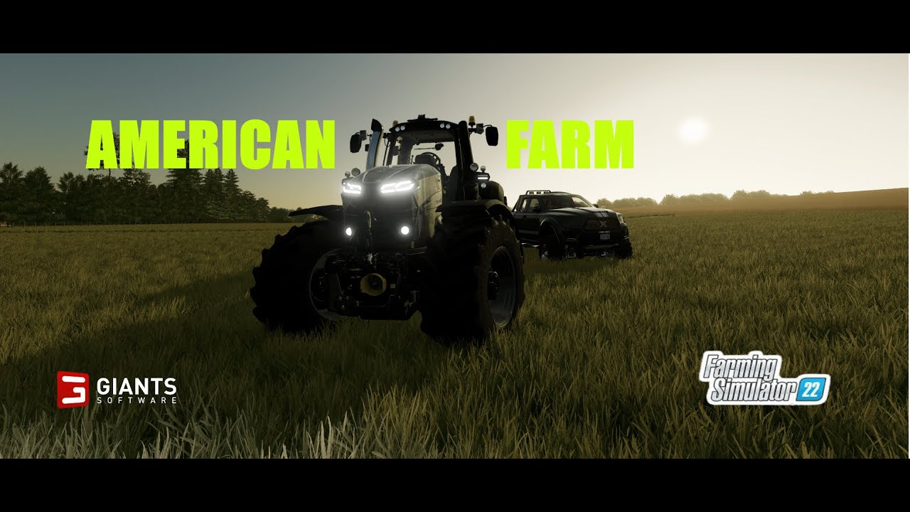 American Farm- #FS22 -First Day - YouTube