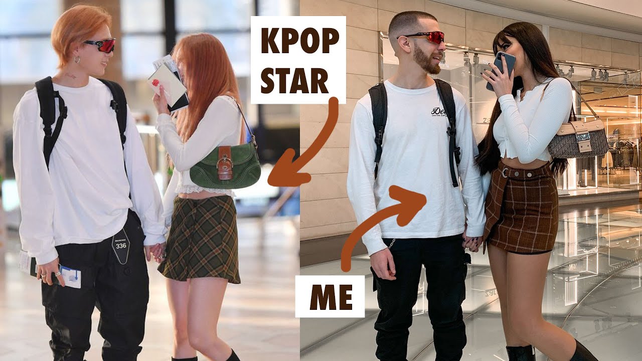 DRESSING LIKE KPOP STARS FOR A WEEK! - YouTube