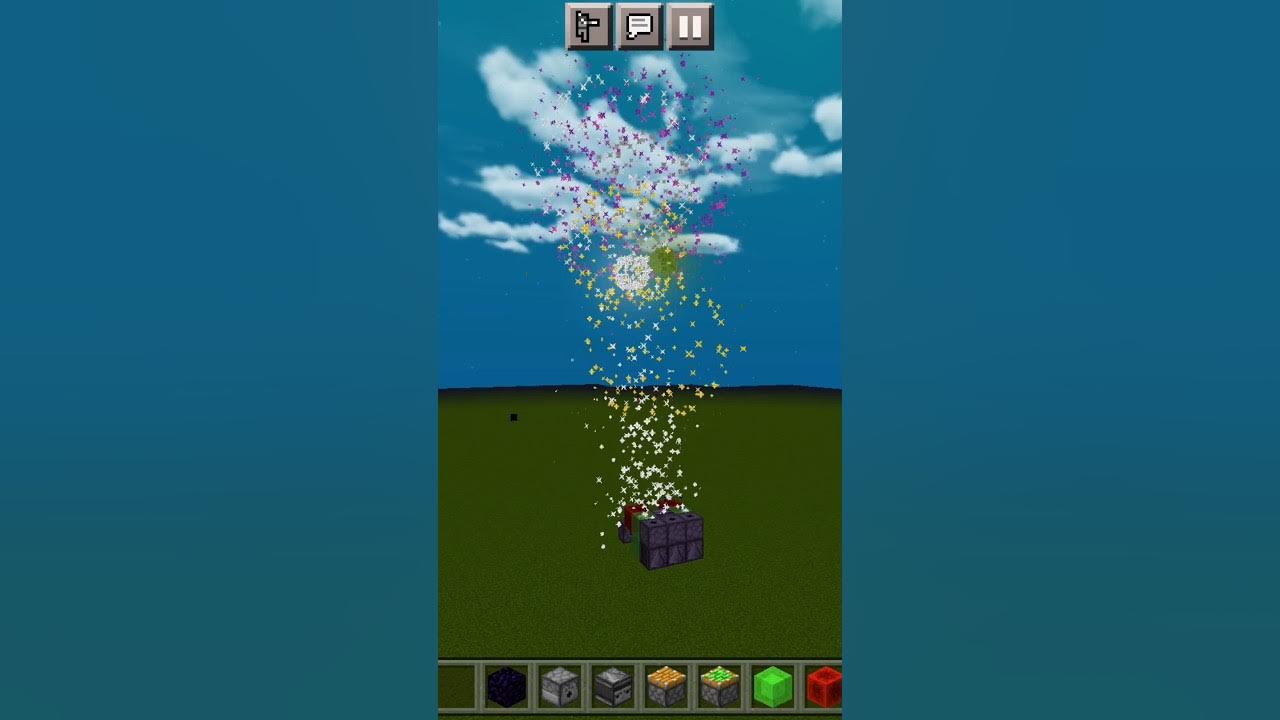 MINECRAFT FIRECRACKER BUILD HACK #minecraft - YouTube