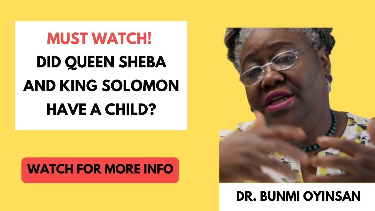 DID QUEEN SHEBA AND KING SOLOMON HAVE A CHILD? | Sankofa Pan African ...
