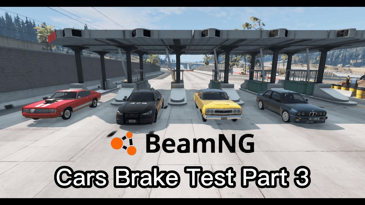 Cars Brake TEST Part 3 - BeamNG.drive #shorts - YouTube