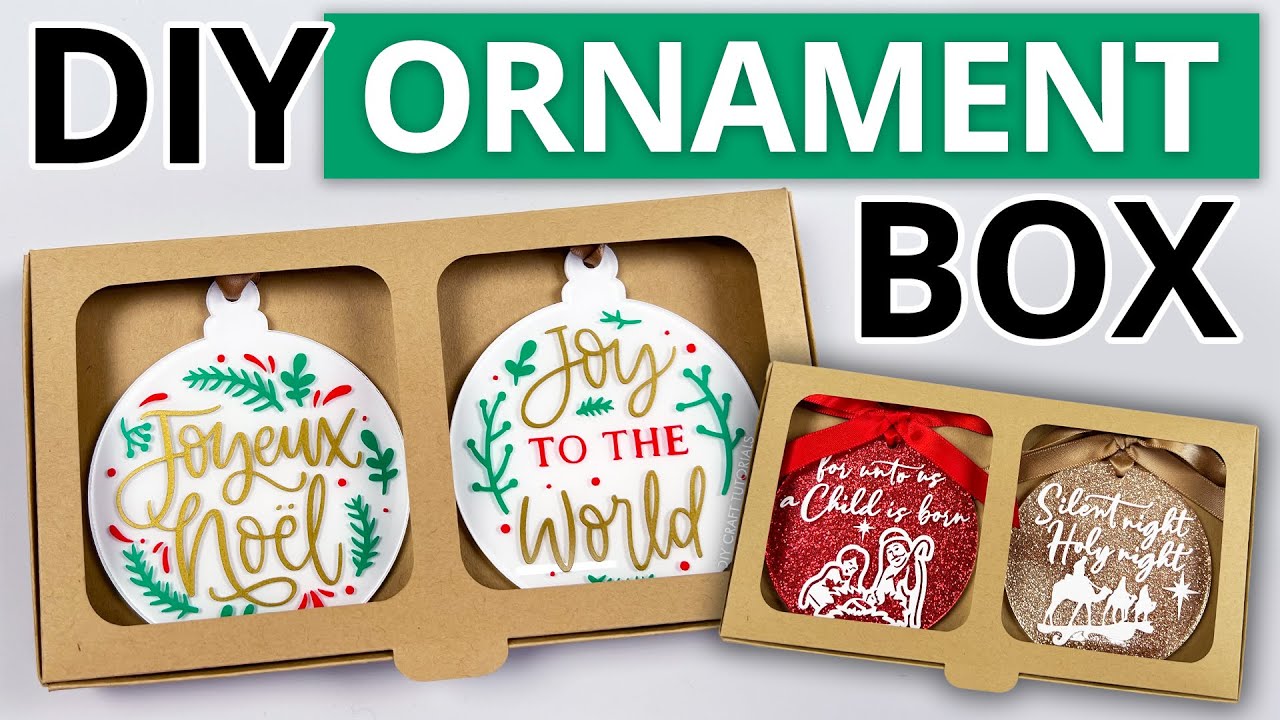 EASY ACRYLIC ORNAMENT BOX DIY TUTORIAL - YouTube