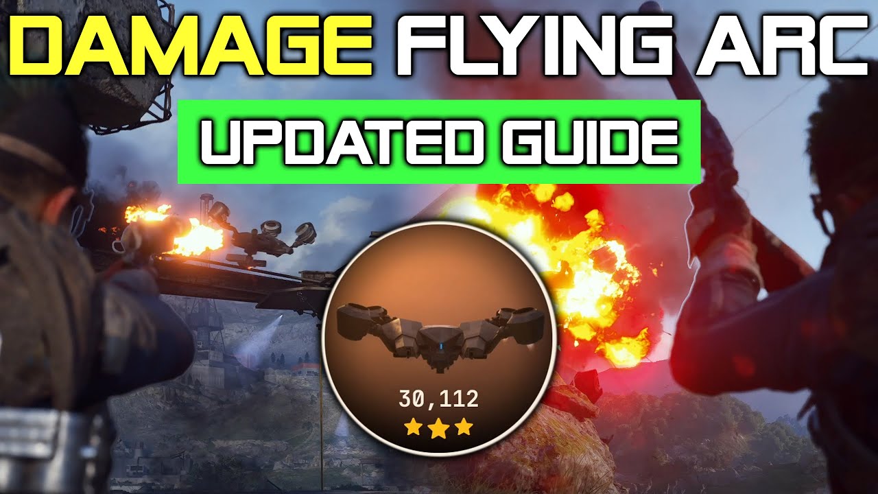Easy SOLO method to earn 30k for Damage Flying ARC enemies in ARC ...