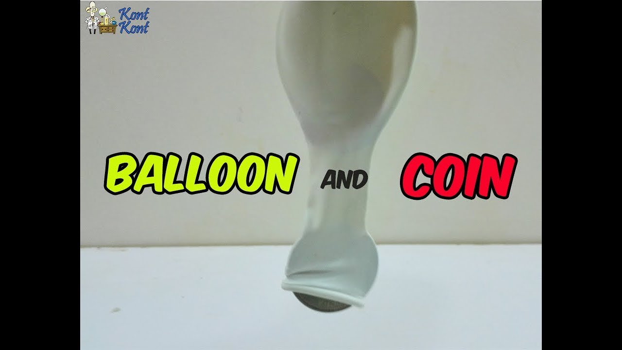 How To Do A Coin Spin Inside A Balloon /// KONT KONT - YouTube