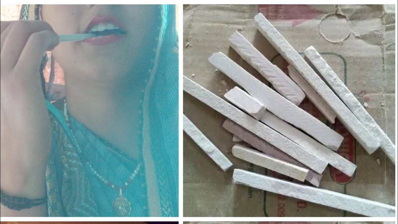 Yammy Slate pencil eating video // new Shape item Presentation video ...