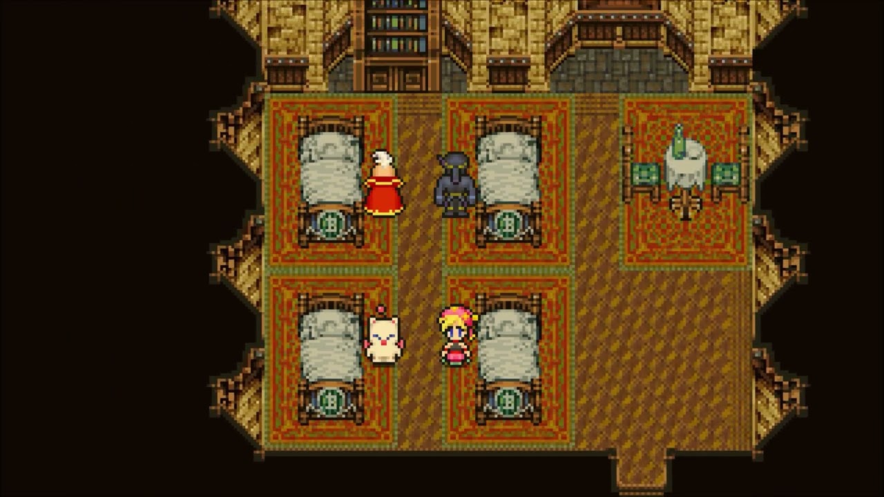 Final fantasy 6 Pixel Remaster Perfect Stats 68 Shadow and Relm Dreams ...