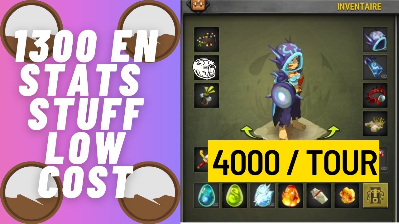 DOFUS STUFF SACRI 199 PVM TERRE TANK TACLE LOW COST - YouTube