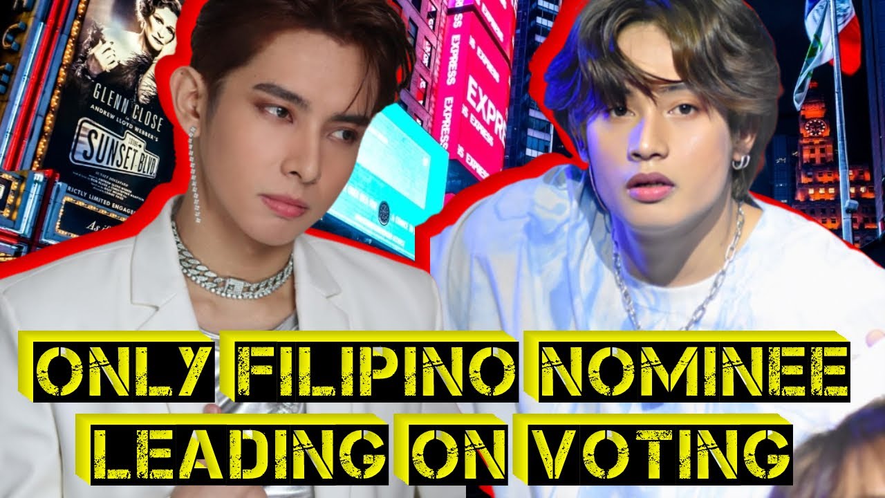 SB19 Justin and Felip are the only Filipino nominees and are among the ...