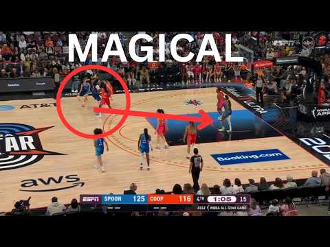 CAITLIN CLARK did her best to make the WNBA all star game magical
