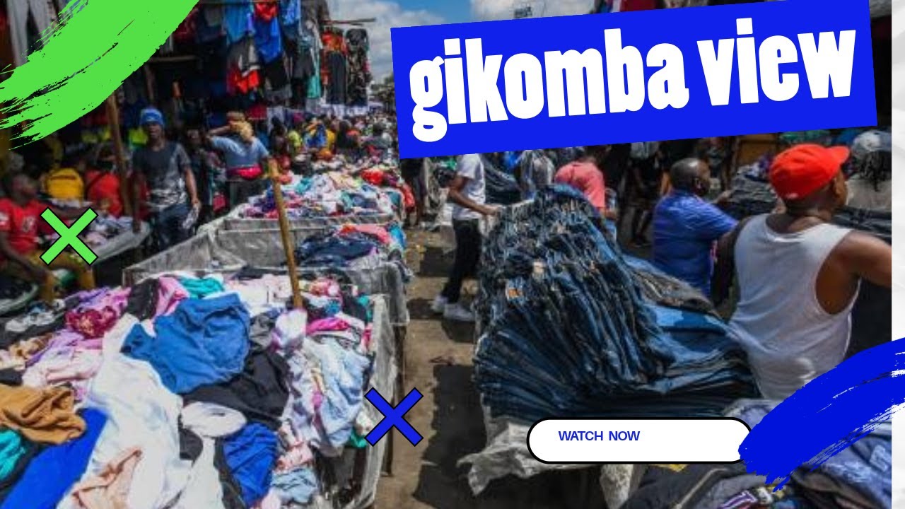 I just wanted to see the gikomba view in Nairobi - YouTube