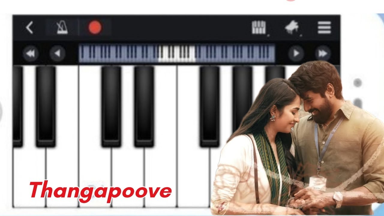 Madharaasi - Thanga Poove Song | Easy Piano Tutorial | Anirudh - YouTube