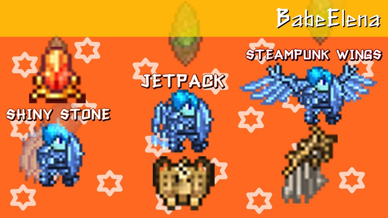 Terraria (ไทย) : Shiny Stone & Steampunk Wings - ประกายแสงแห่งชีวิต ...