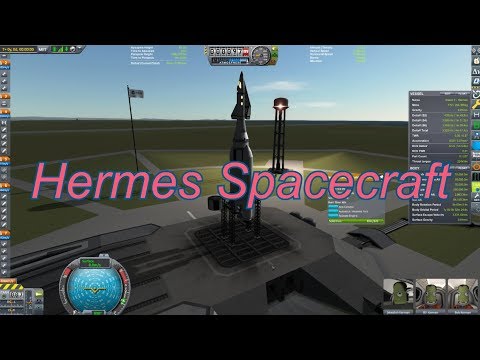 Hermes Spacecraft - Ariane 5 - Stock KSP 1.6.0 - YouTube