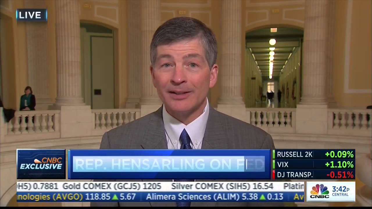 Hensarling Discusses Federal Reserve Transparency on CNBC - YouTube
