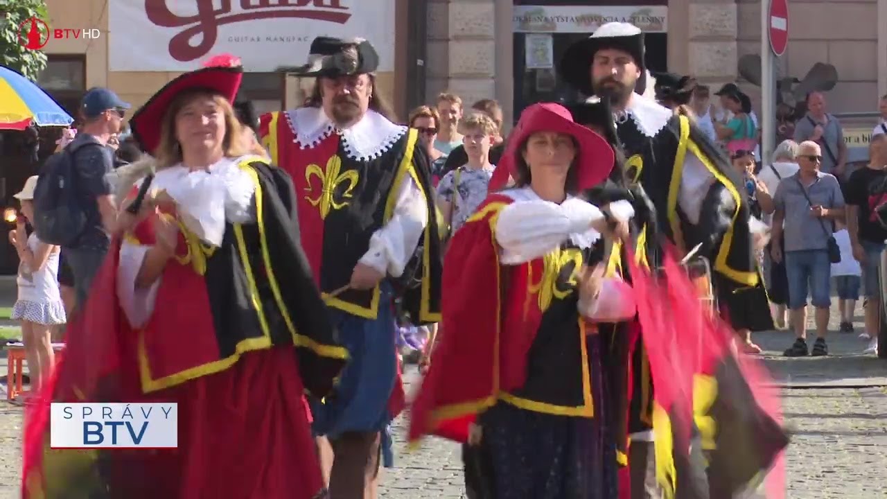 Fanfáry a slávnostné otvorenie Bardejovského jarmoku - YouTube