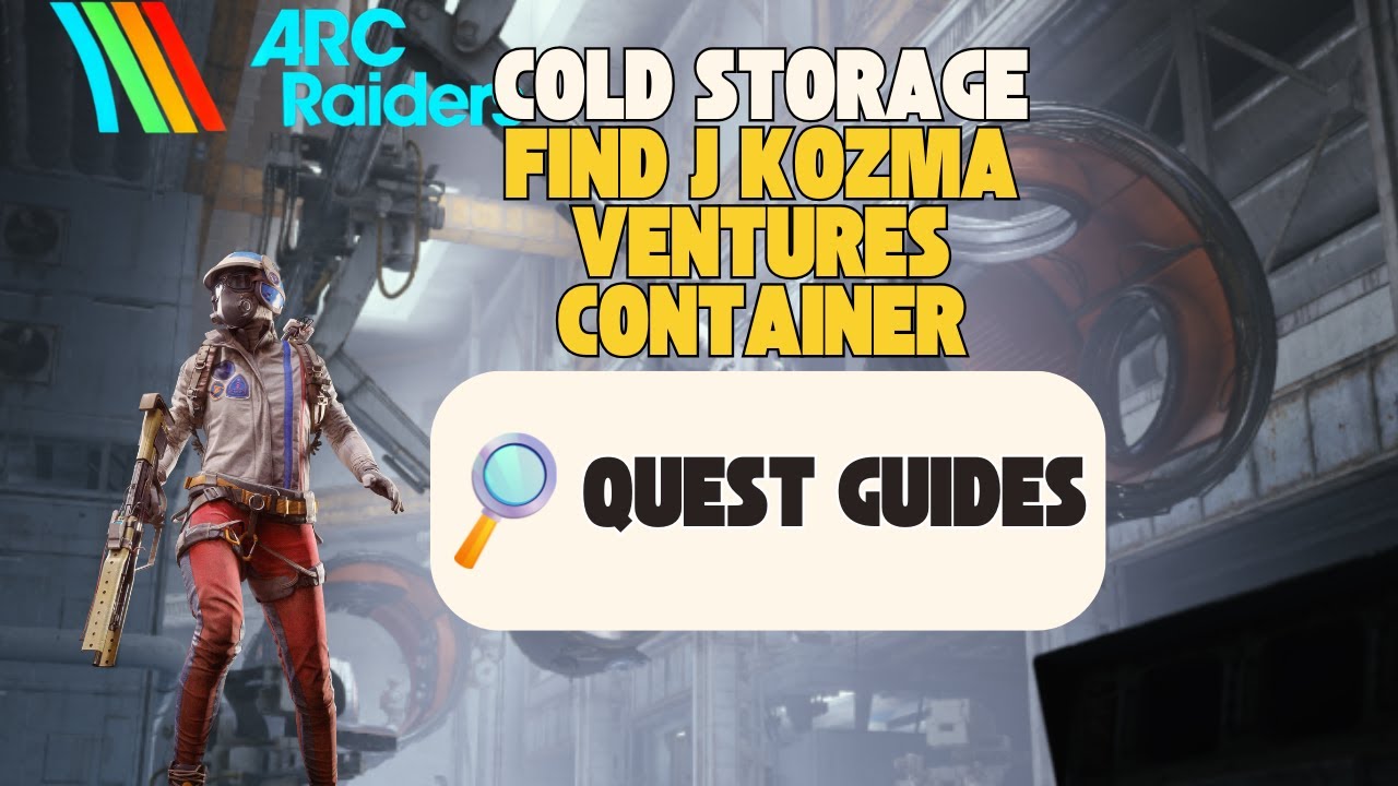 ARC RAIDERS COLD STORAGE QUEST: COMPLETE GUIDE NO BS! - YouTube