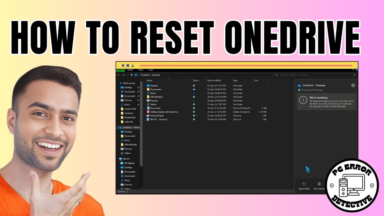 How to Reset OneDrive | Simplify Your Sync - YouTube
