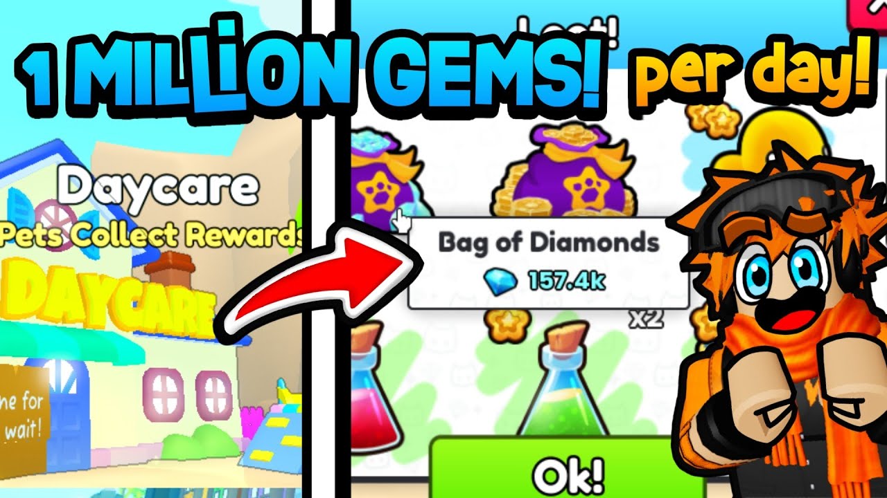 How To Get *1 MILLION GEMS* SUPER FAST! (Pet Simulator 99) - YouTube