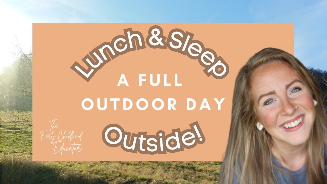 Outside all day at forest school for preschoolers | napping outside ...