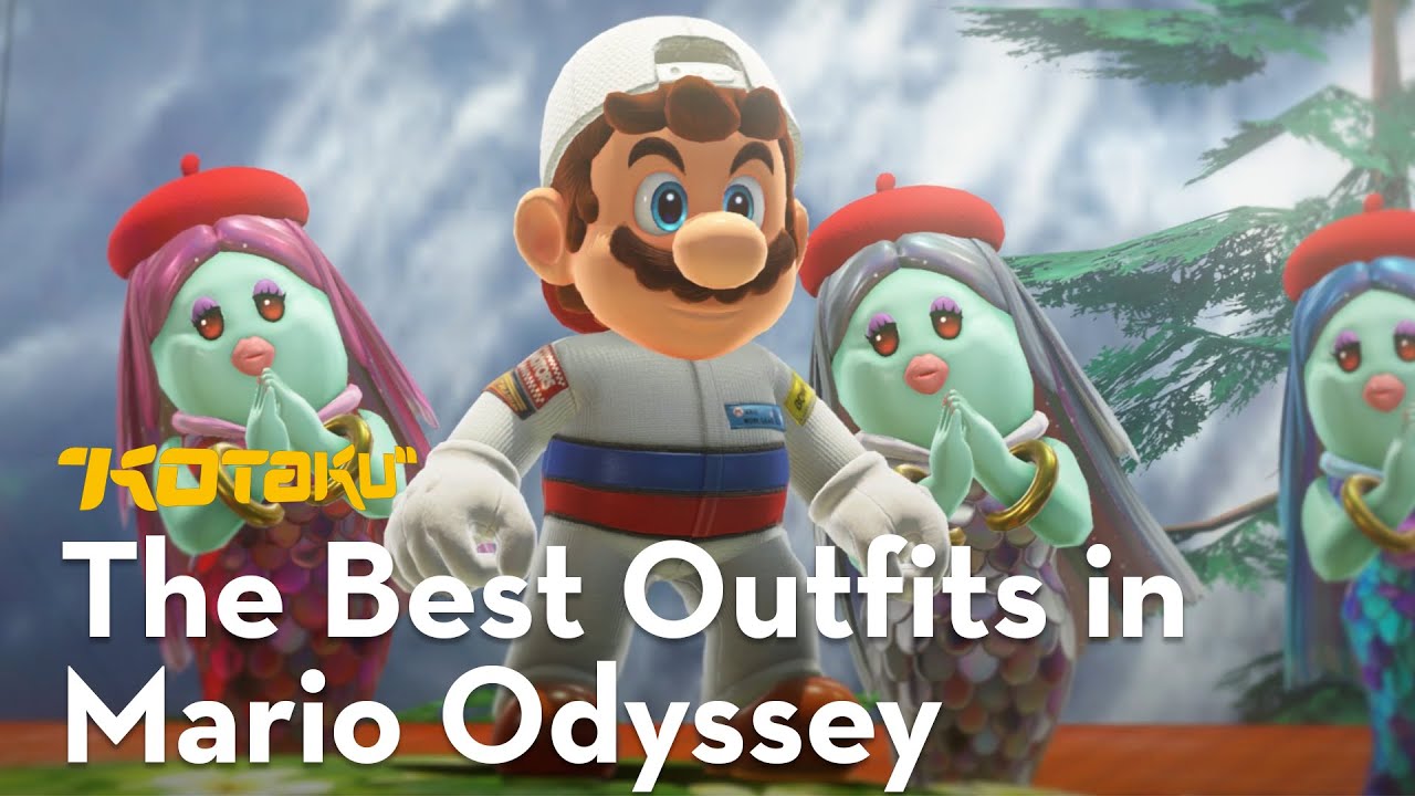 The Best Outfits in Super Mario Odyssey - YouTube