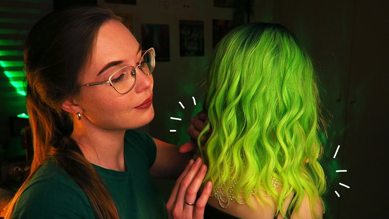OHH~ WHY DOES IT SOUND SO GOOD? 🤤 Realistic Hair Sounds ASMR [WITH ...