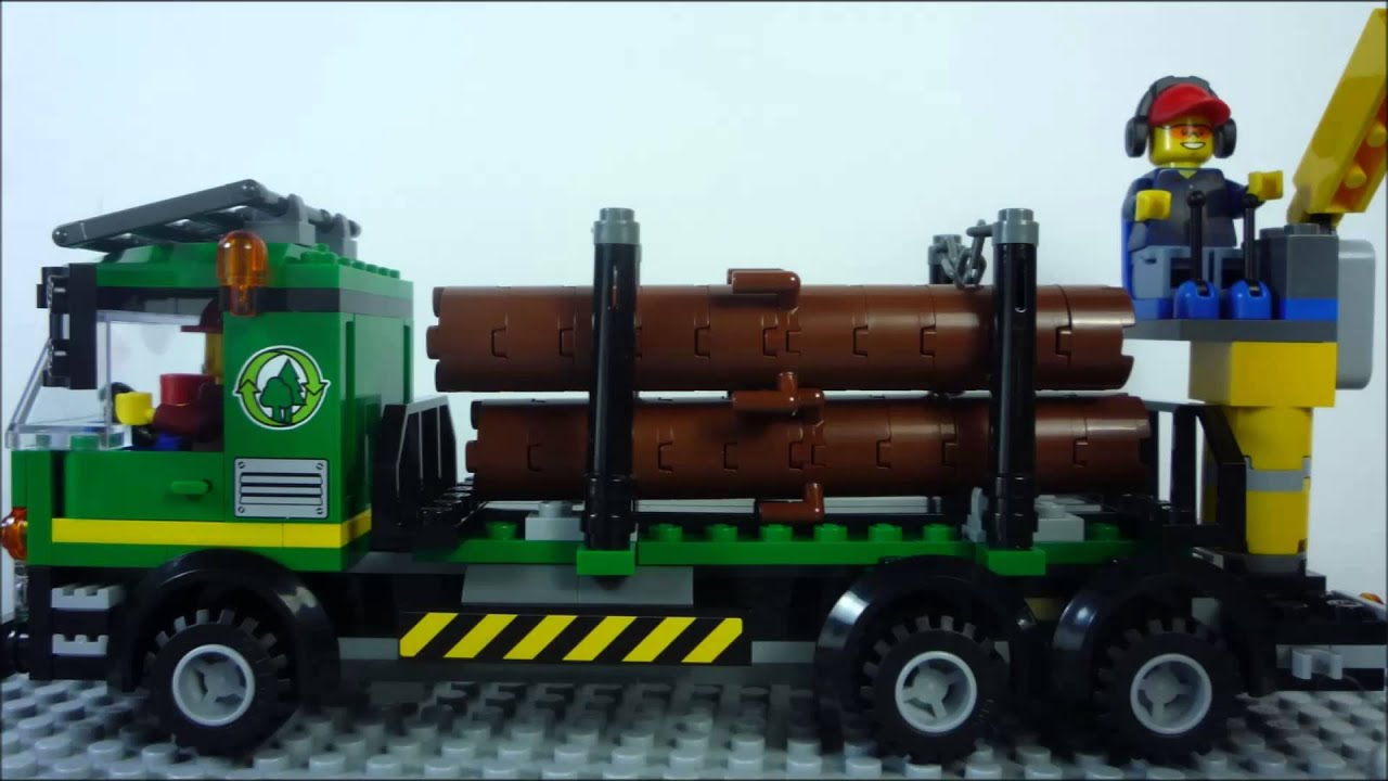 LEGO 60059 Logging Truck - YouTube
