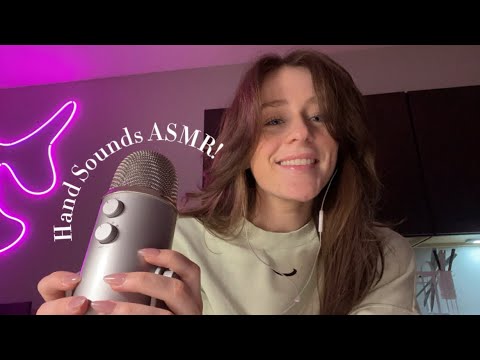Hand Sounds & Hand Movements ASMR! (Skin scratching, nail sounds ...