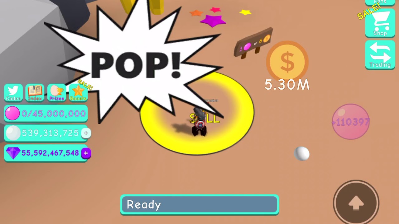 Blowing 40Billion Bubbles! [Bubblegum Simulator][ROBLOX] - YouTube