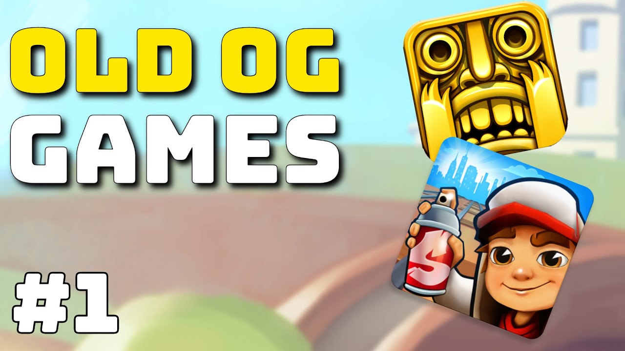 PLAYING OLD OG GAMES - YouTube