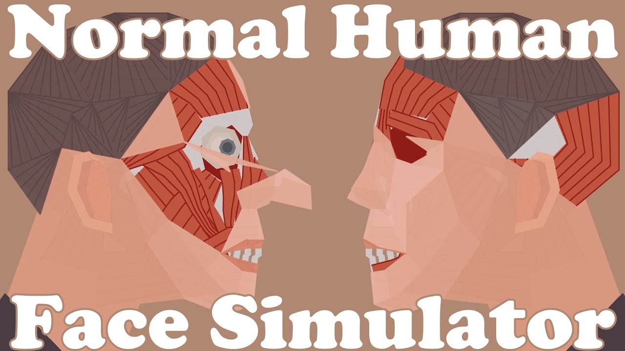 Normal Human Face Simulator | Let The Games Begin!!!! - YouTube