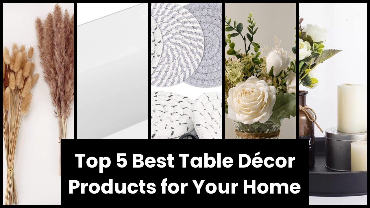 【TABLE DECOR】Top 5 Best Table Décor Products for Your Home - YouTube