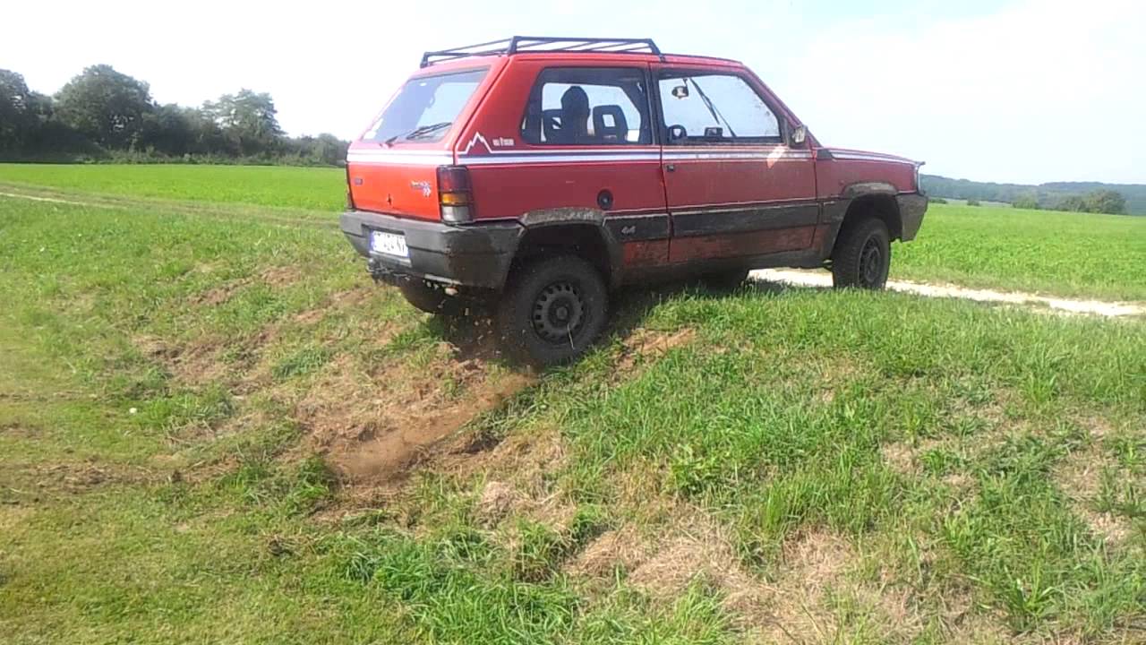 panda 4x4 +5cm off road - YouTube
