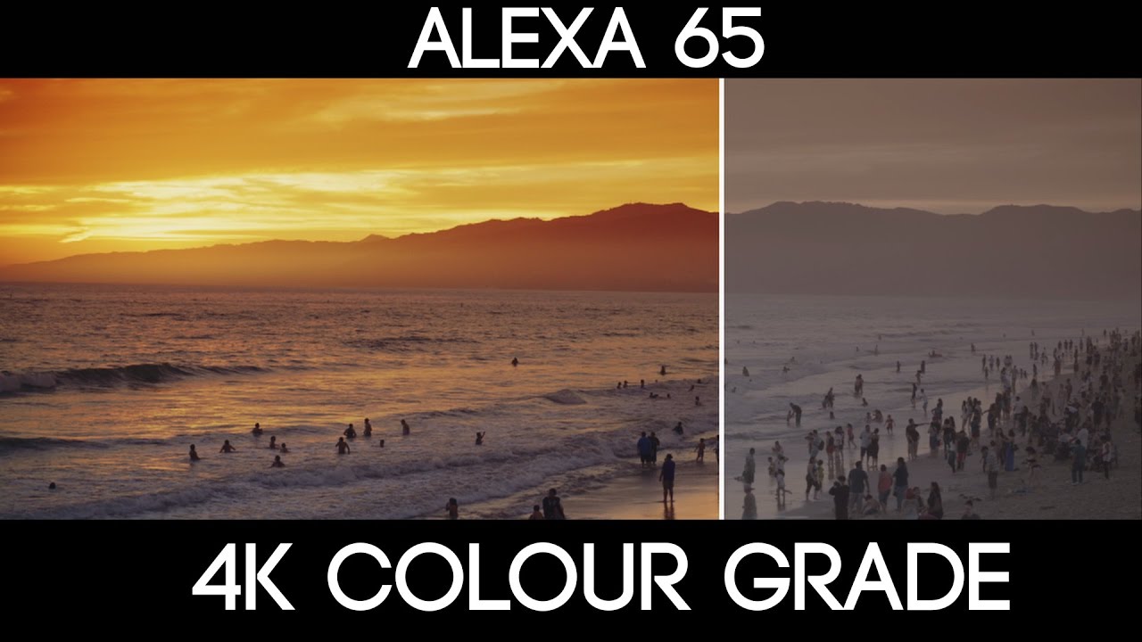 Alexa 65 Colour Grade - YouTube