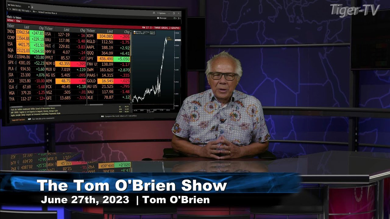 June 27th, Tom O'Brien Show on TFNN - 2023 - YouTube